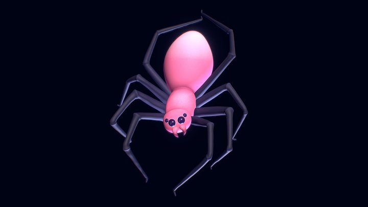 Blender3dmodel-spider-character-stylized 3D models - Sketchfab