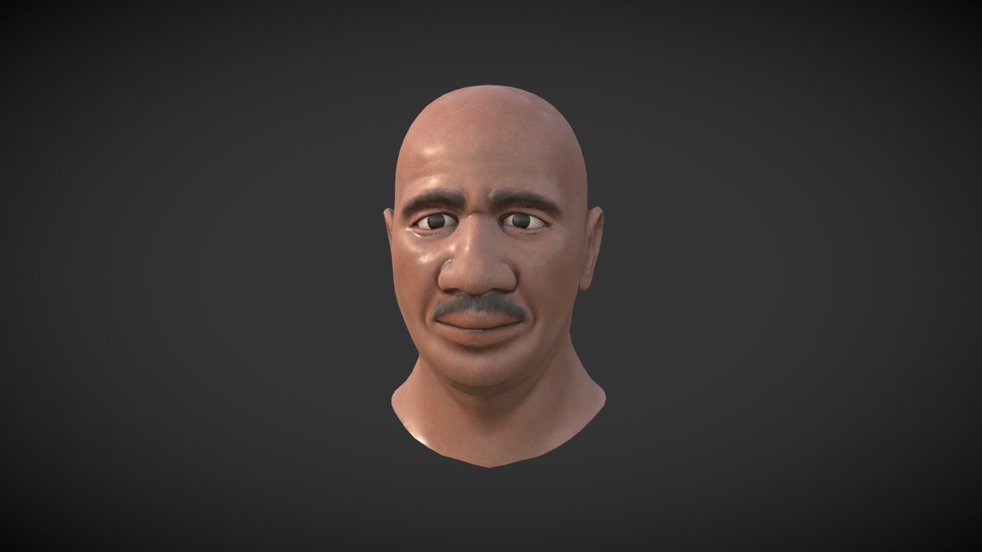 Steve Harvey Bust - 3D model by HenryAlexander [4a9af9a] - Sketchfab