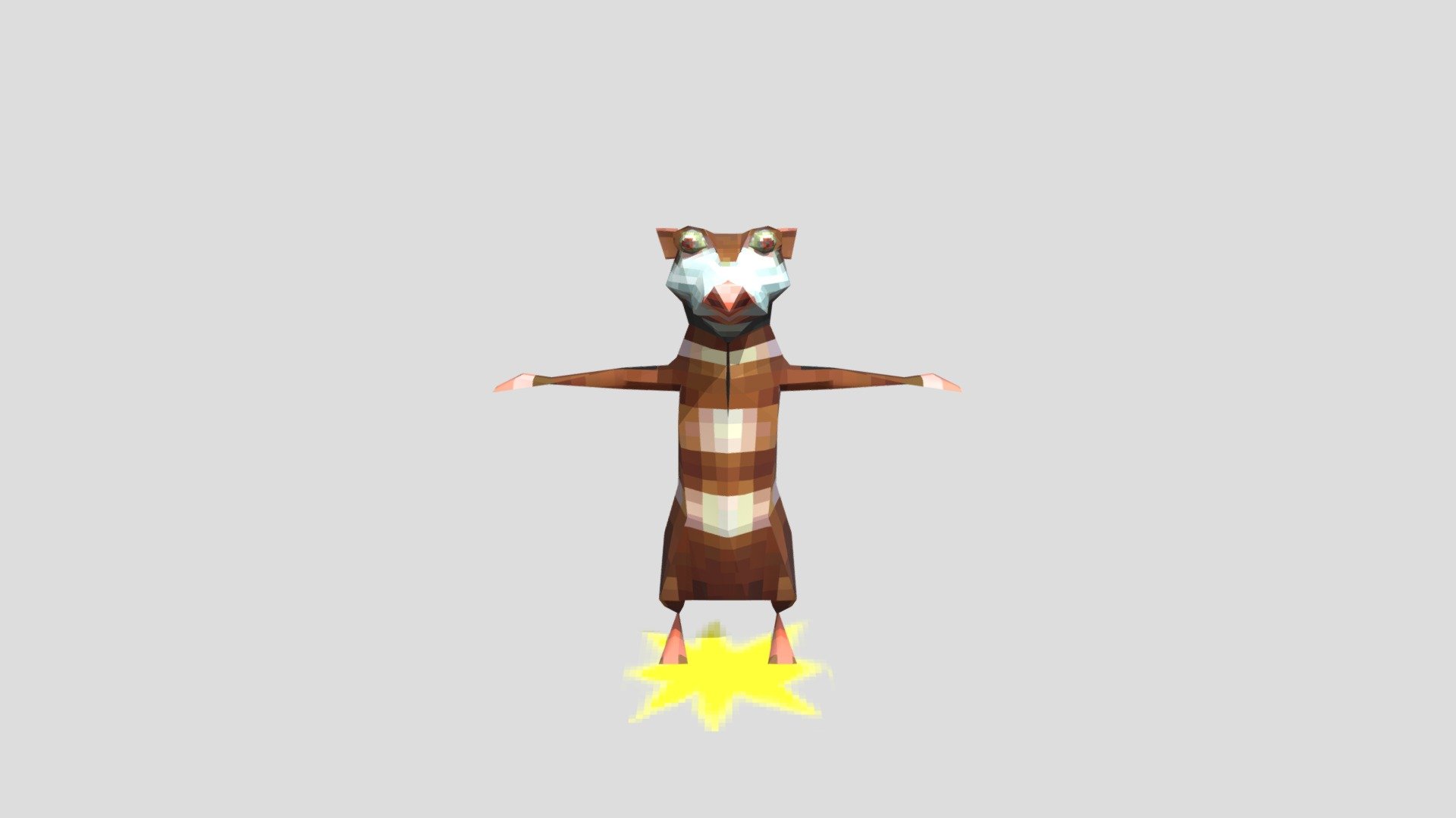 DS DSi - Ice Age The Meltdown - Crash - Download Free 3D model by Kyle ...