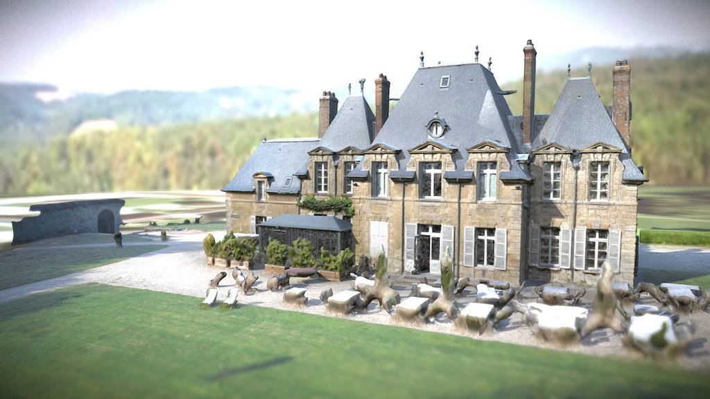 Domaine de Rebetz - 3D model by 3dimmo [4a9f08e] - Sketchfab