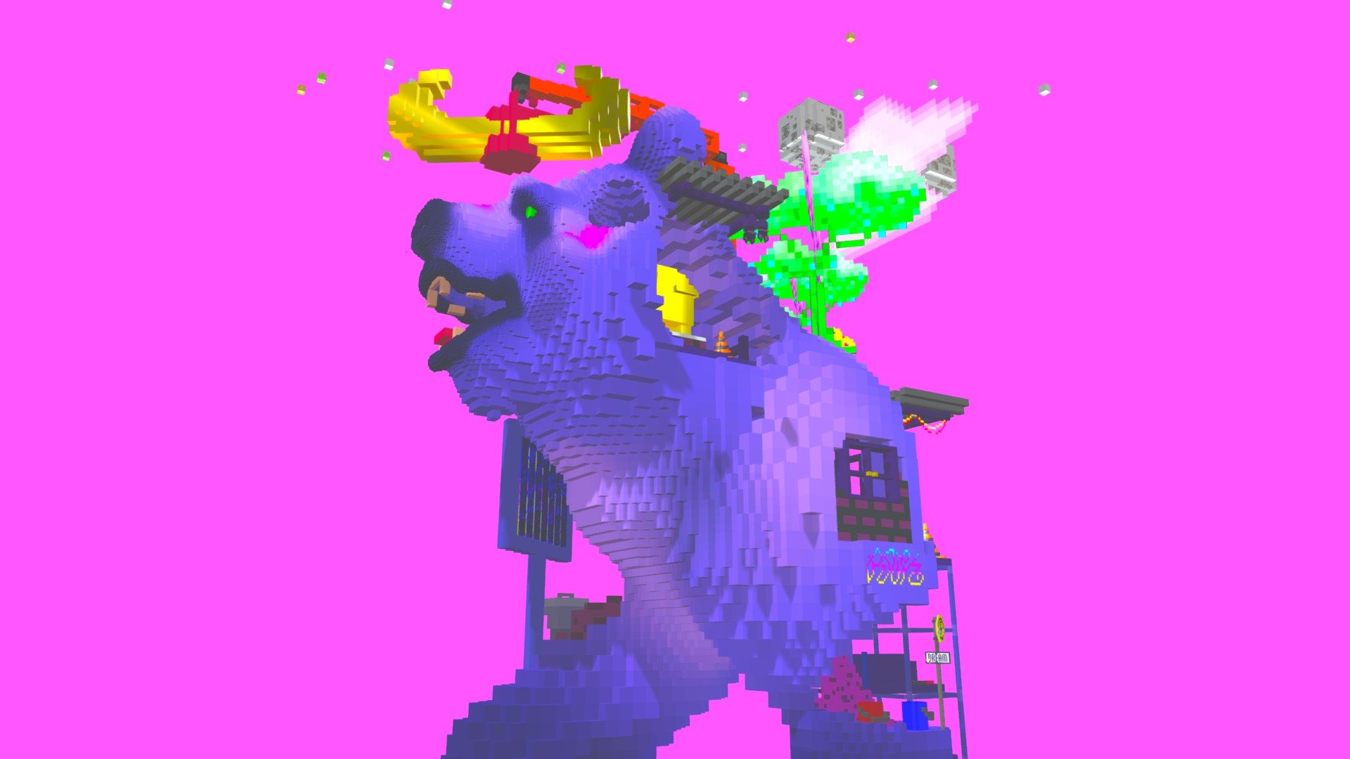 astral temple of the Horned Bear. - Download Free 3D model by ivnhgo ...