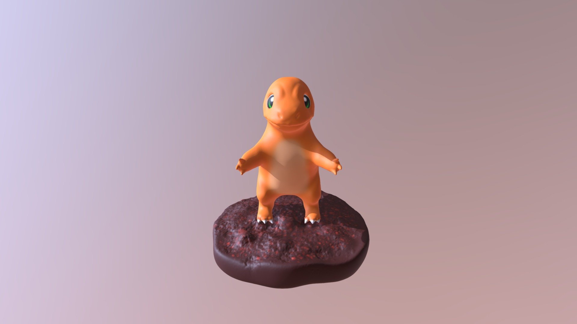 Charmander - 3D model by perrotta [4aa00bc] - Sketchfab