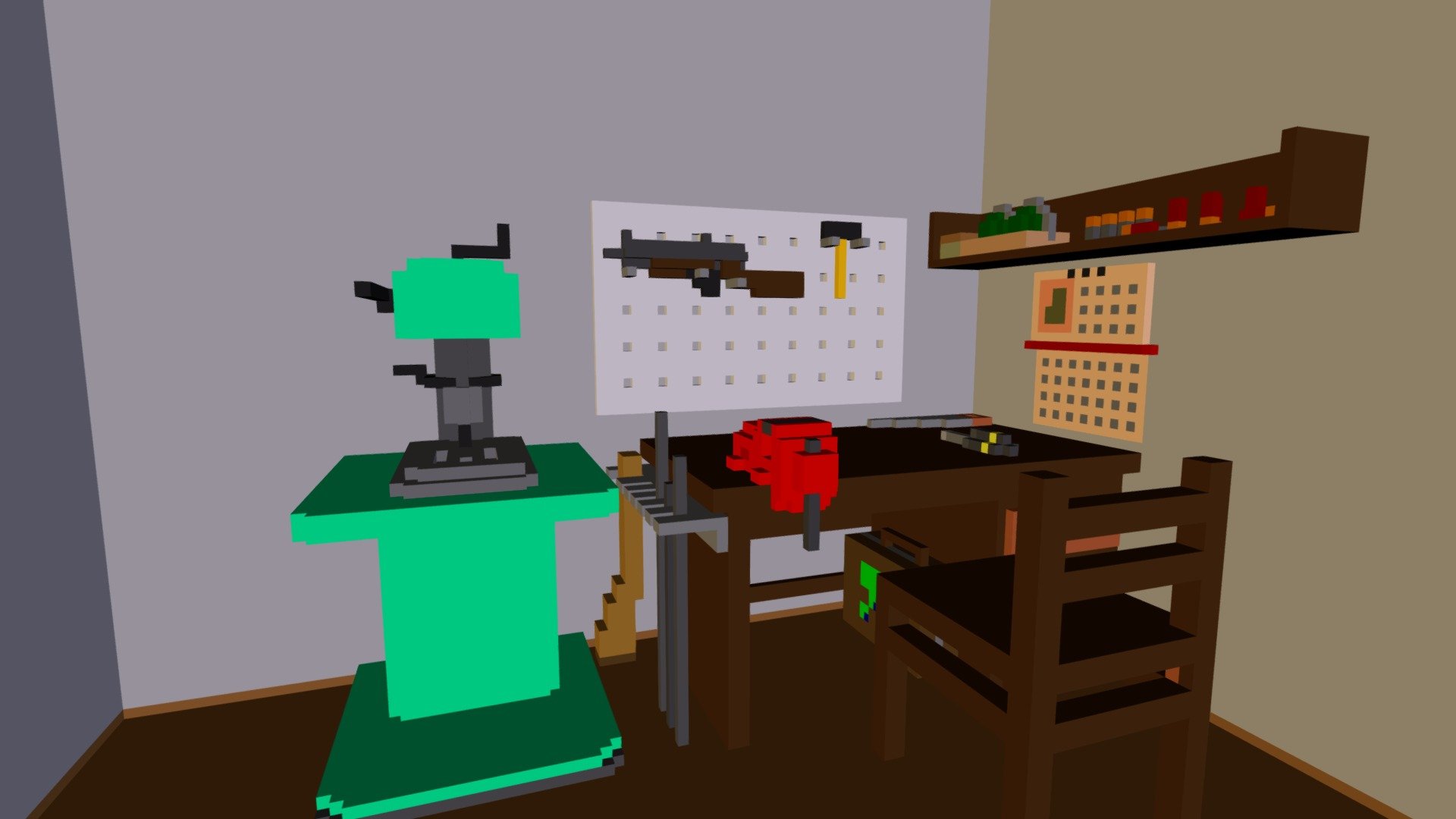 Workshop - 3D model by mr.xcz [4aa3c14] - Sketchfab