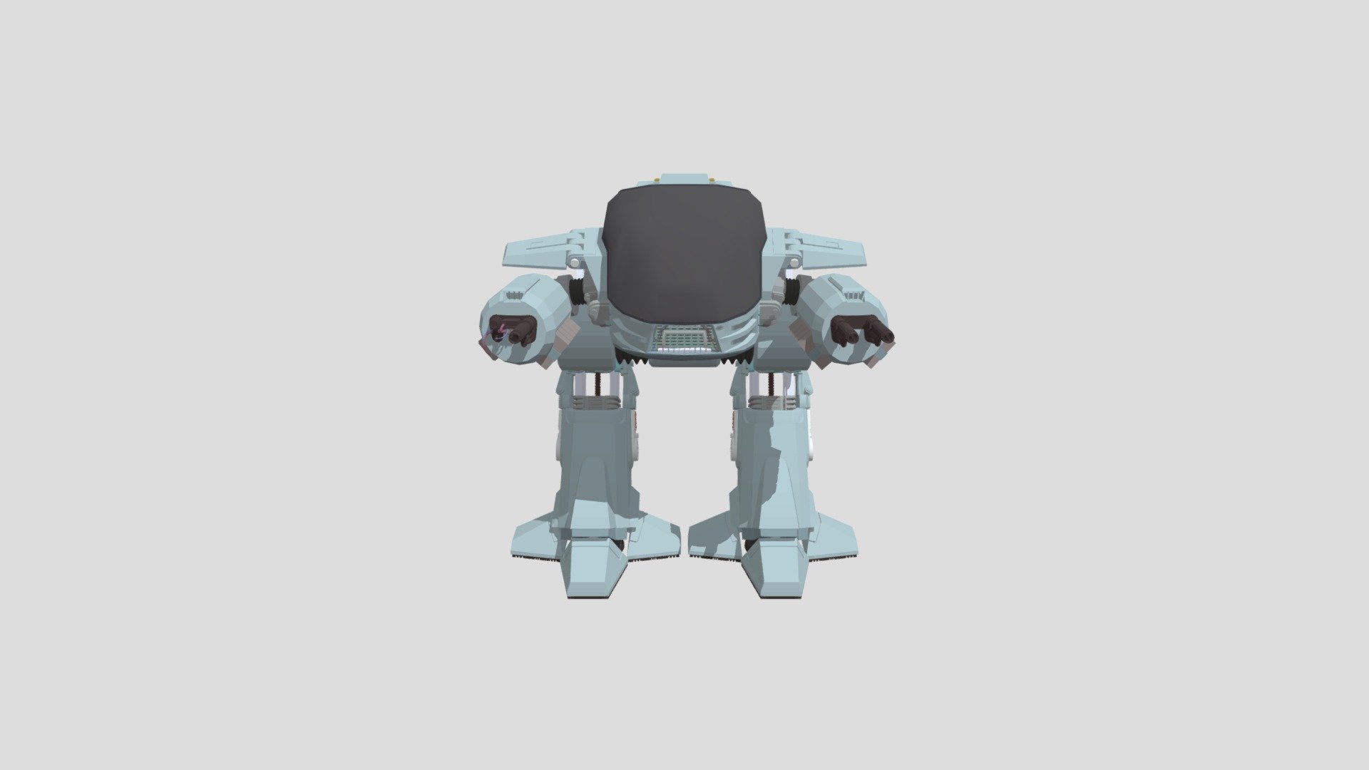 ED-209 - 3D model by sashabobrik92 [4aa4517] - Sketchfab