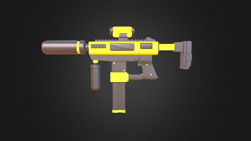 Smg - 3D model by davidvanrijn [4aa5333] - Sketchfab