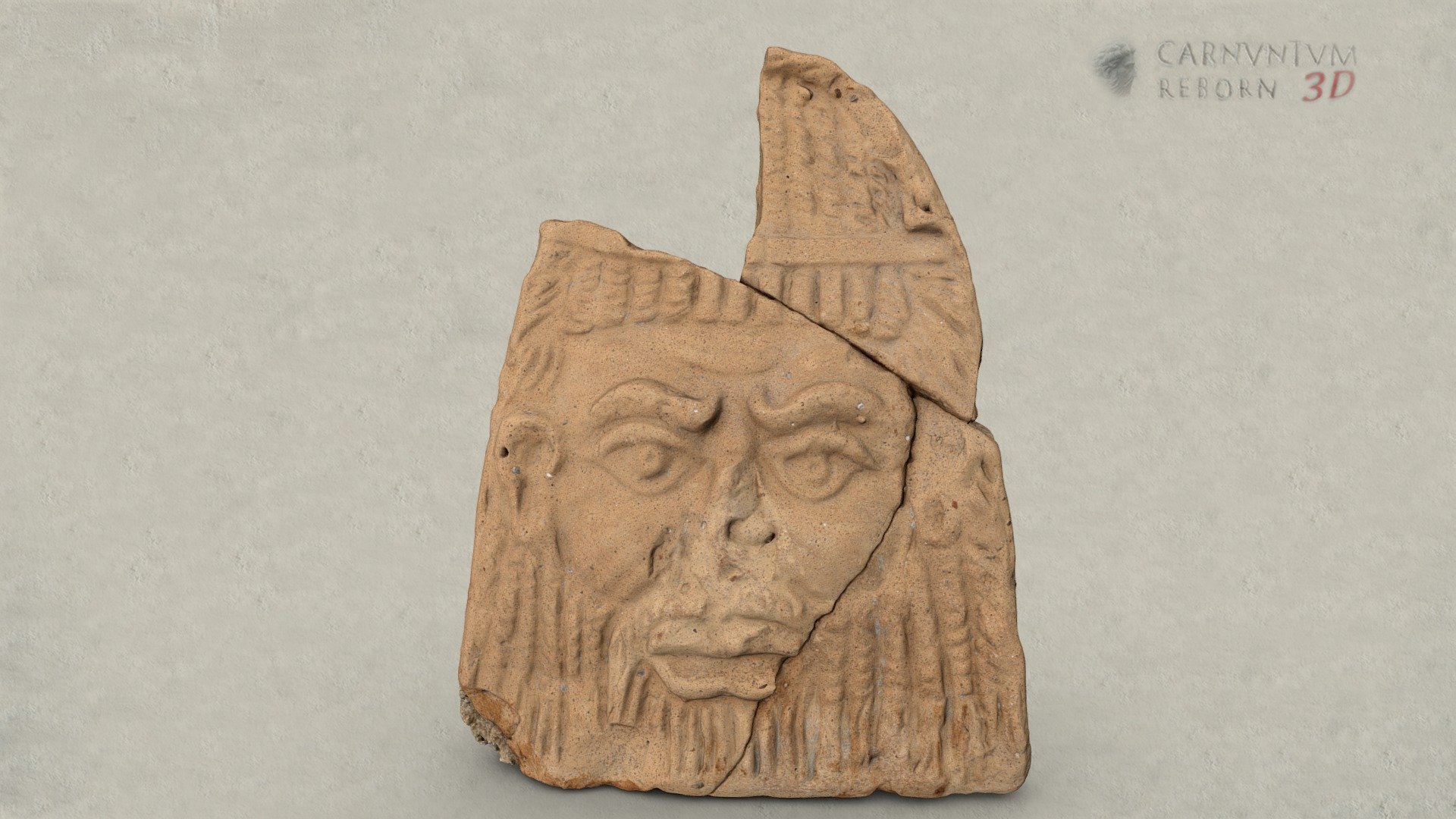 Antefix - 3D model by noe-3d.at (@www.noe-3d.at) [4aa5ae1] - Sketchfab