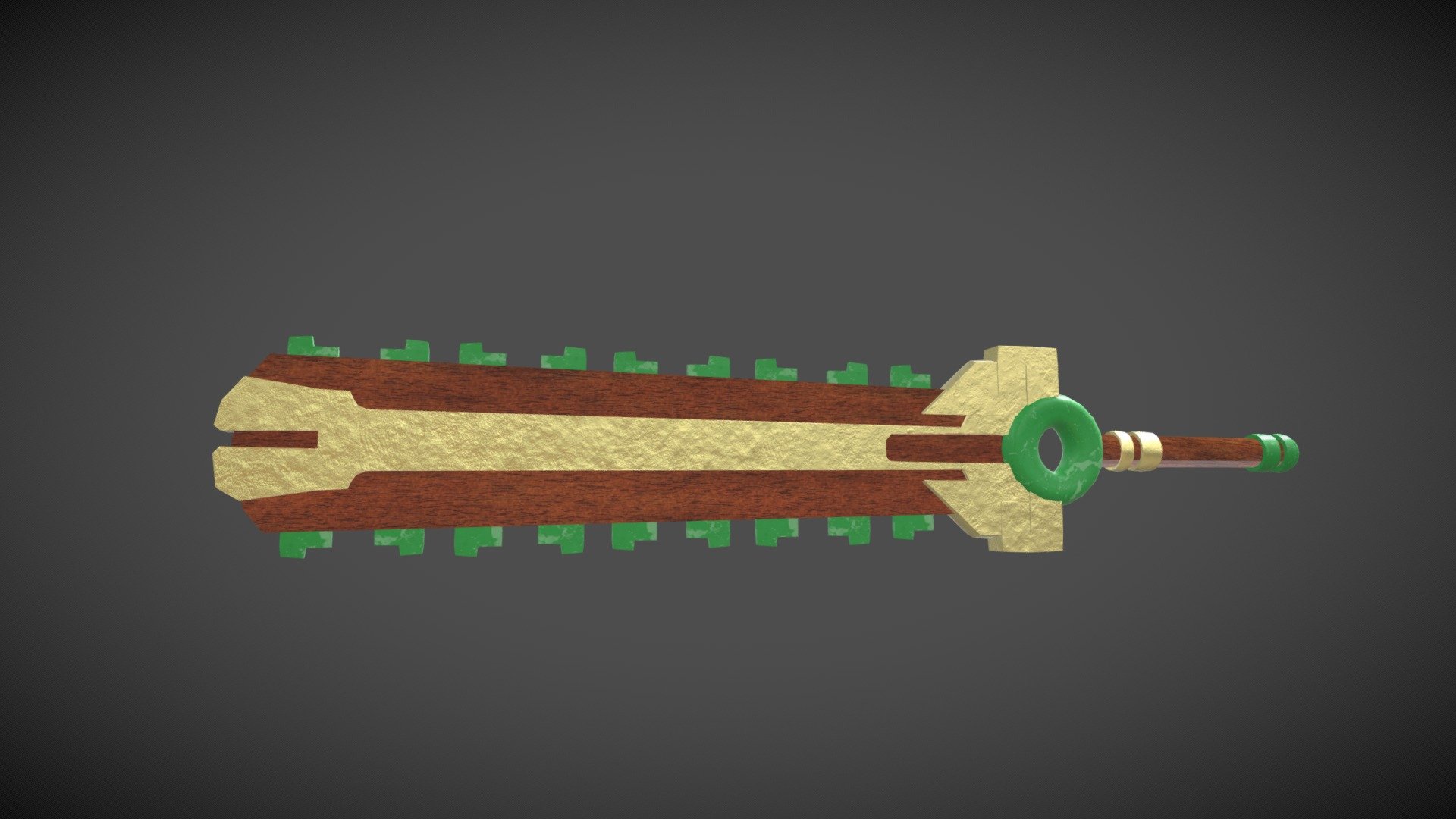 Mayan Sword - 3D model by BenDawson [4aa6e00] - Sketchfab