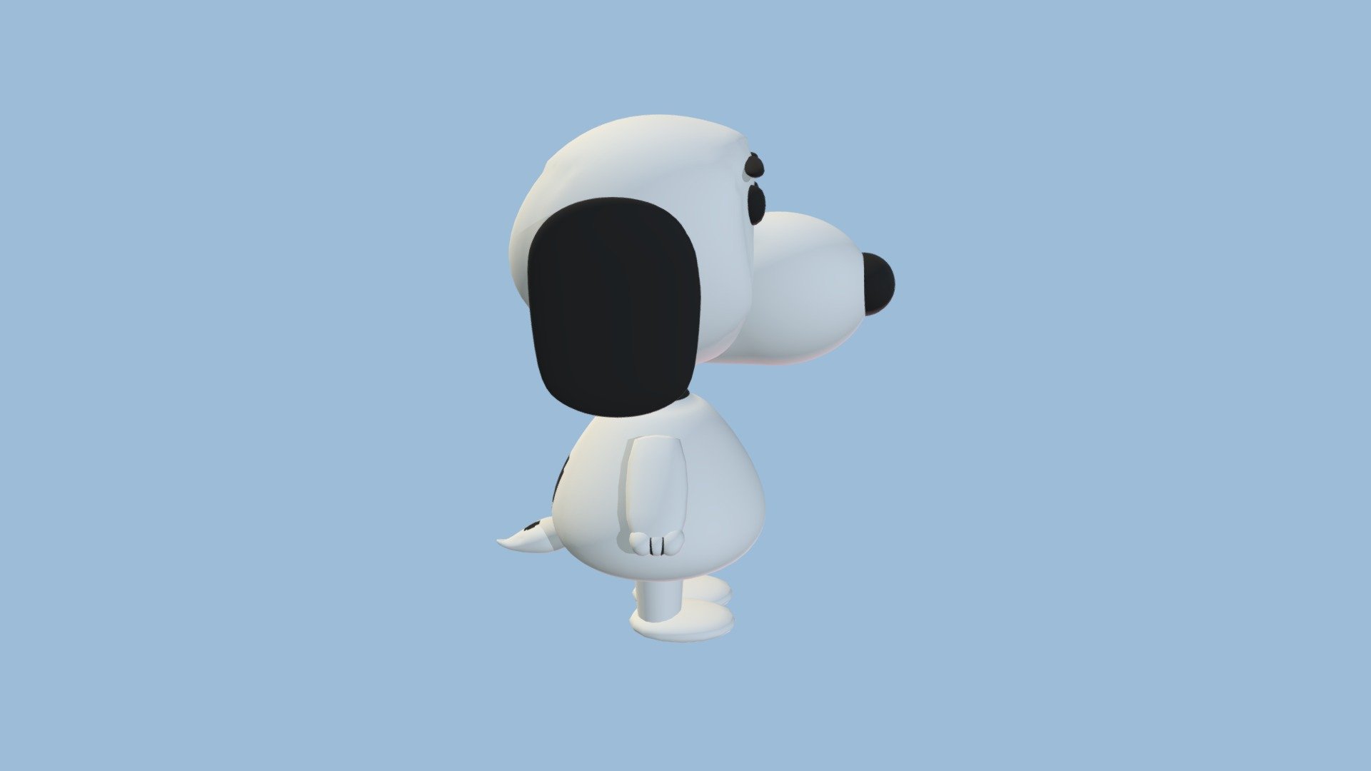 Character Week 6 - Snoopy - Download Free 3D model by page92 [4aa9027 ...