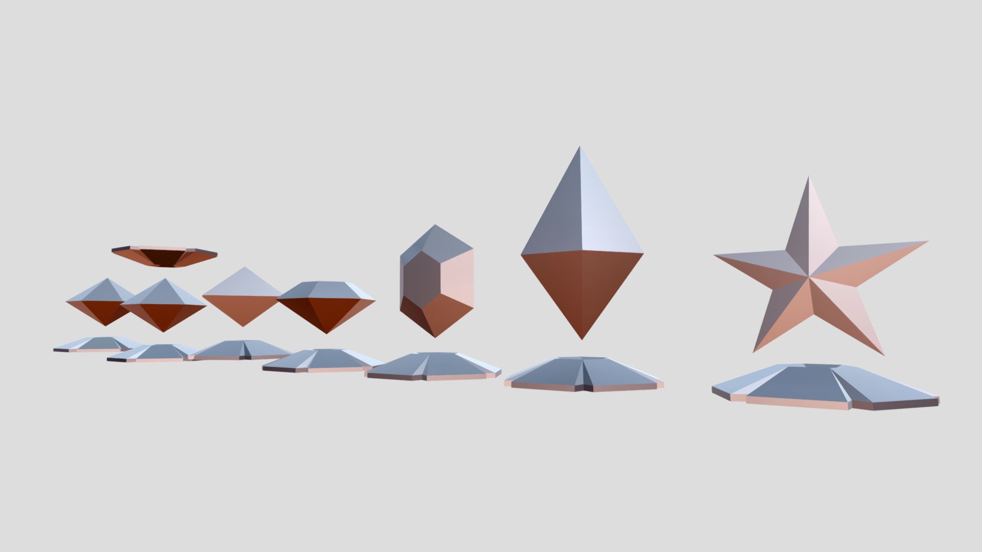 Floating Upgrades Or Checkpoint Assets - Download Free 3D model by ...