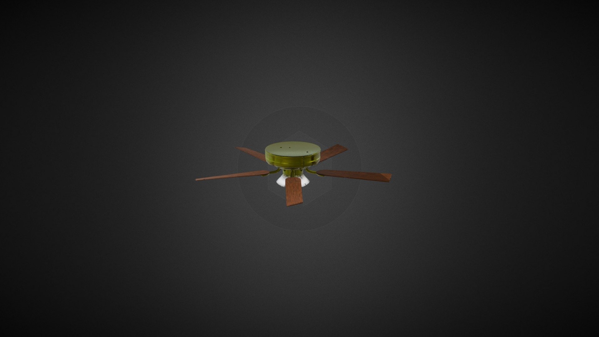 Ceiling Fan - 3D model by OlaphArt [4aaa5fb] - Sketchfab