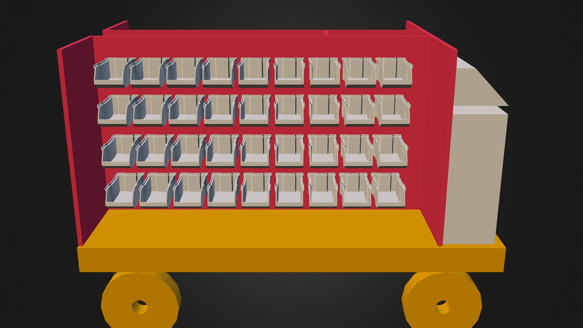 Maker Cart - 3D model by Josh Weisgrau (@jweisgrau) [4aac1cd] - Sketchfab