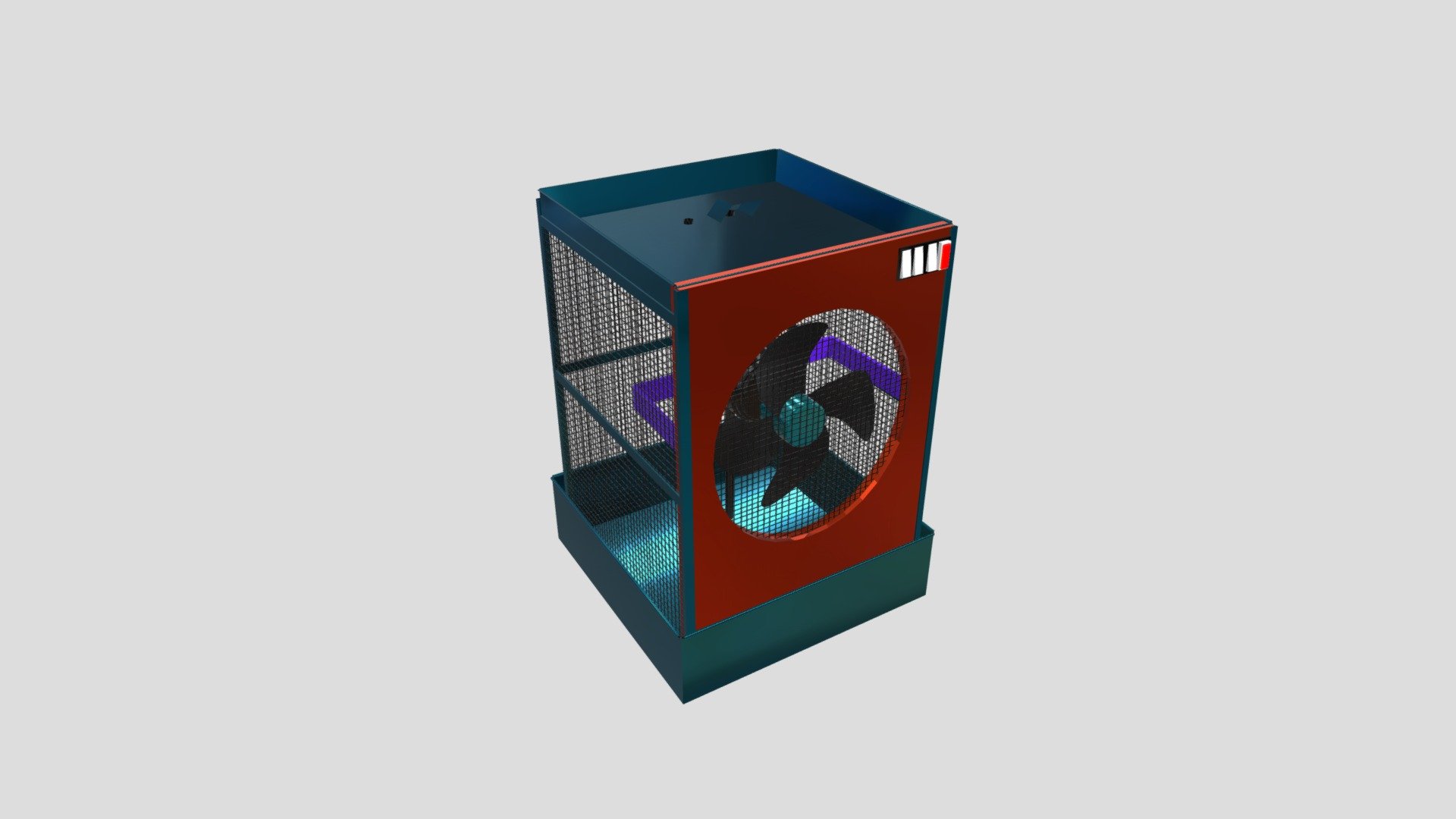 Cooler - Download Free 3D model by KingHyder Studio (@MohammadSaad ...