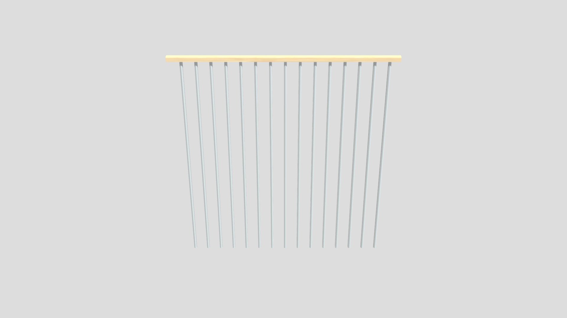Handrail 668 - Download Free 3D model by 1-3D.com [4aadbfd] - Sketchfab