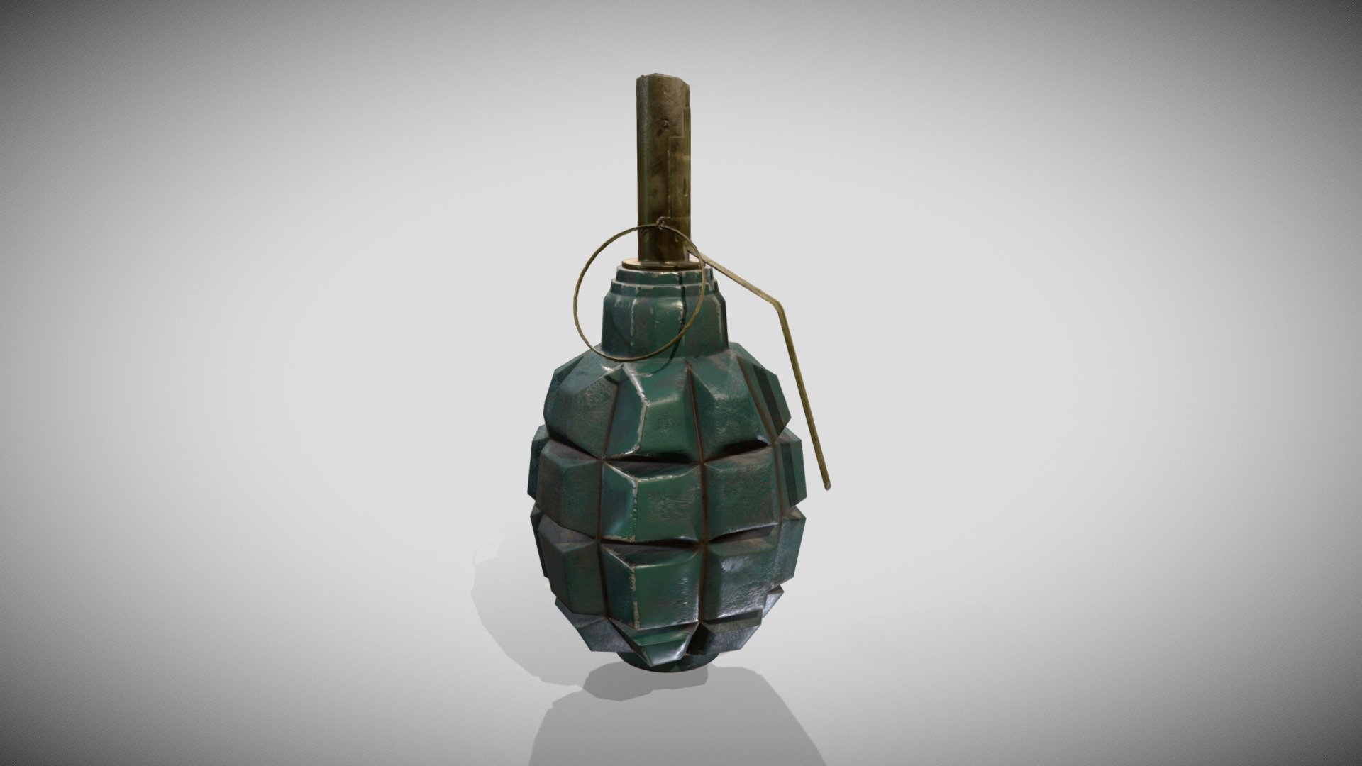F1 grenade - Download Free 3D model by Canicule [4aadccc] - Sketchfab
