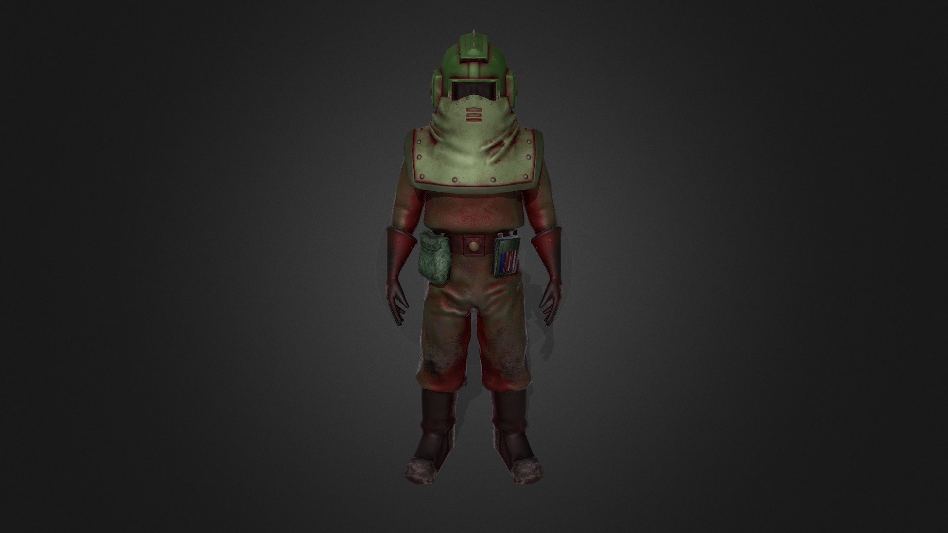 Space Diver - 3D model by svoq [4aae487] - Sketchfab