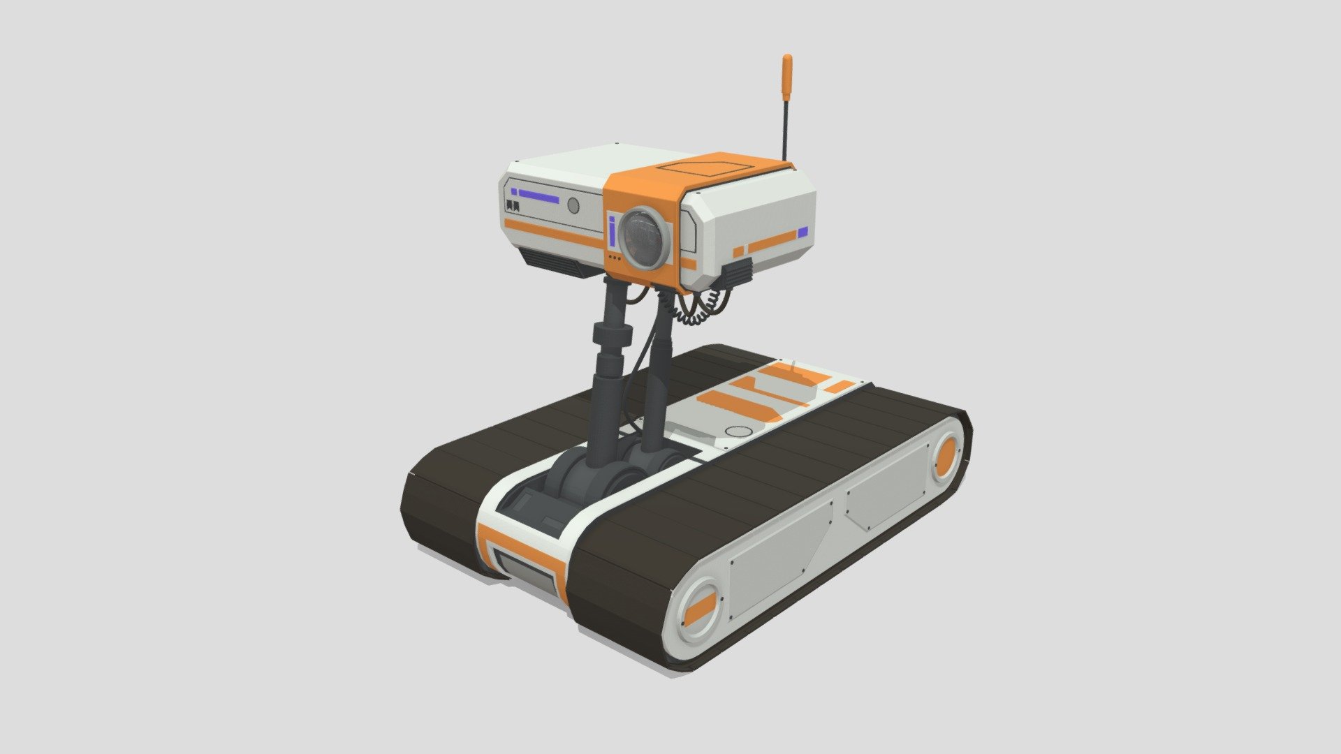 research robot - 3D model by TimeTo3D (@maximus0075550) [4aaeab0 ...