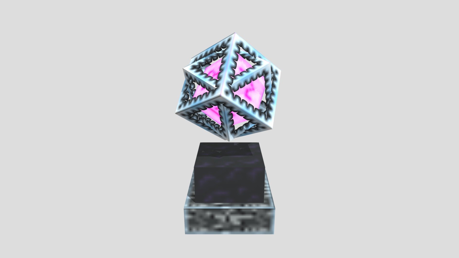 Minecraft Ender Crystal - Download Free 3D model by mangrovethefoxw ...
