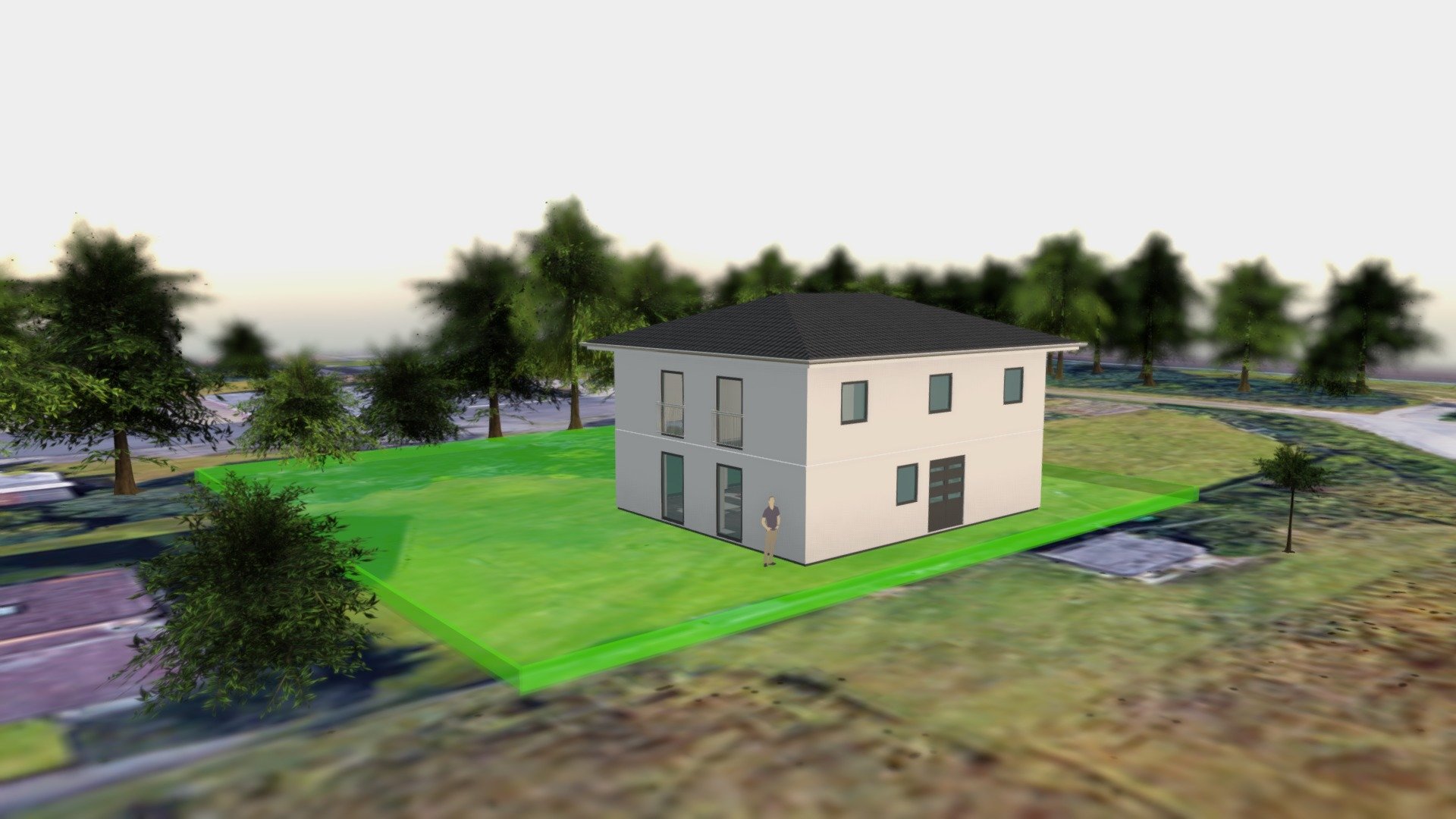 House | Real Estate - 3D model by Overhead4D (@OVERHEAD) [4ab08b7 ...