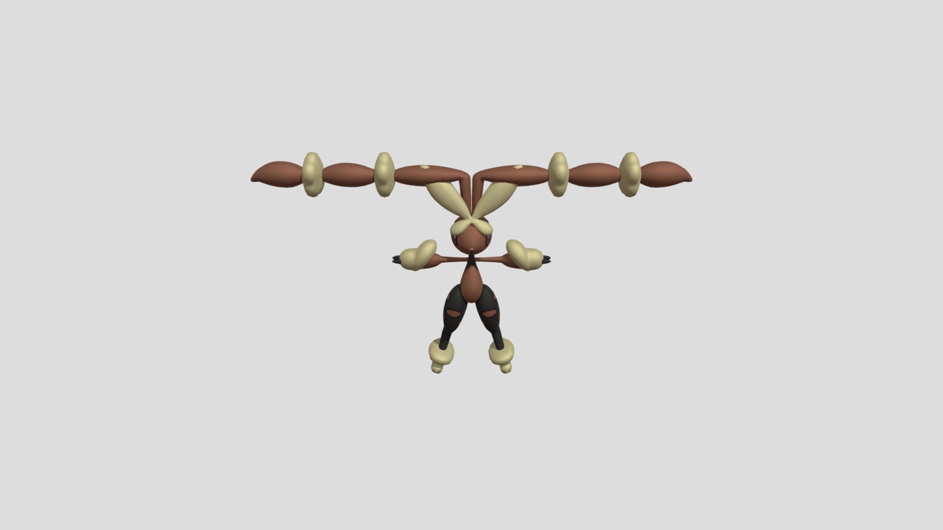 Pokemon 3DS Mega Lopunny - Download Free 3D model by JackTheOhio ...