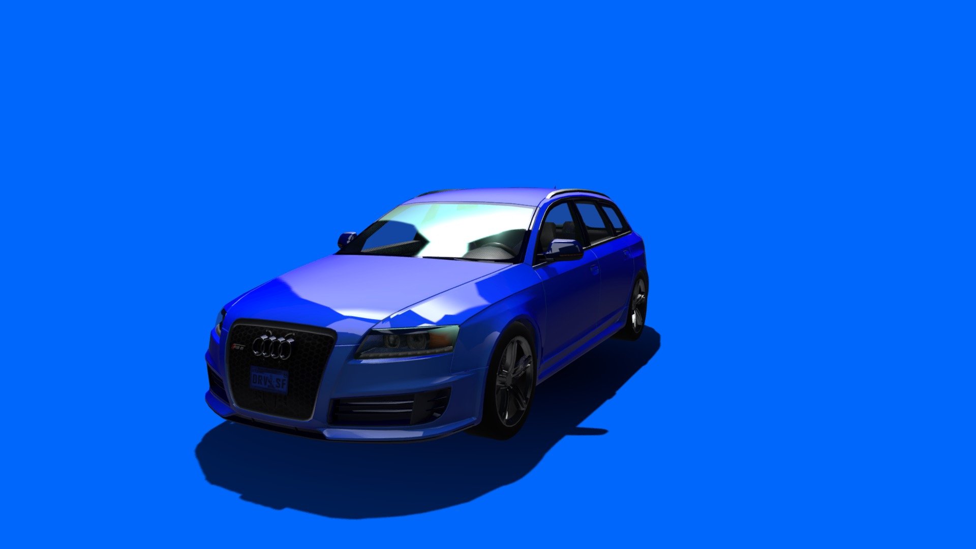 Audi RS 6 Avant (C6) - Download Free 3D model by Mona x Supercars ...