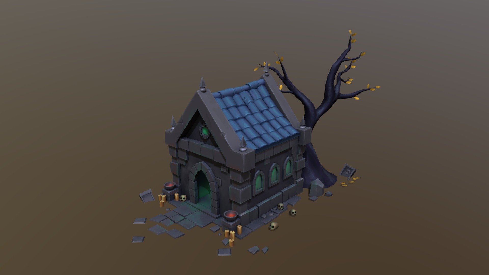 Crypt - 3D model by n__ch [4ab32e0] - Sketchfab