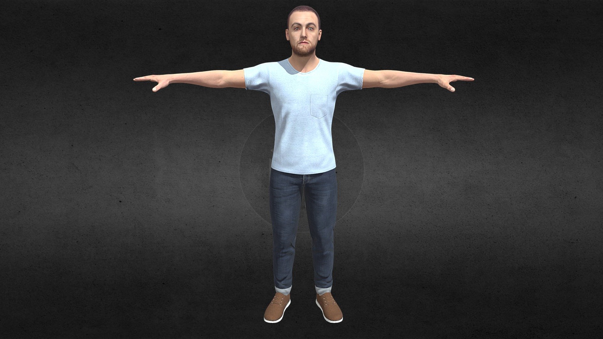 Mac Miller Avatar - 3D model by Jasnoor Singh🔺 (@jasnoor.harry ...