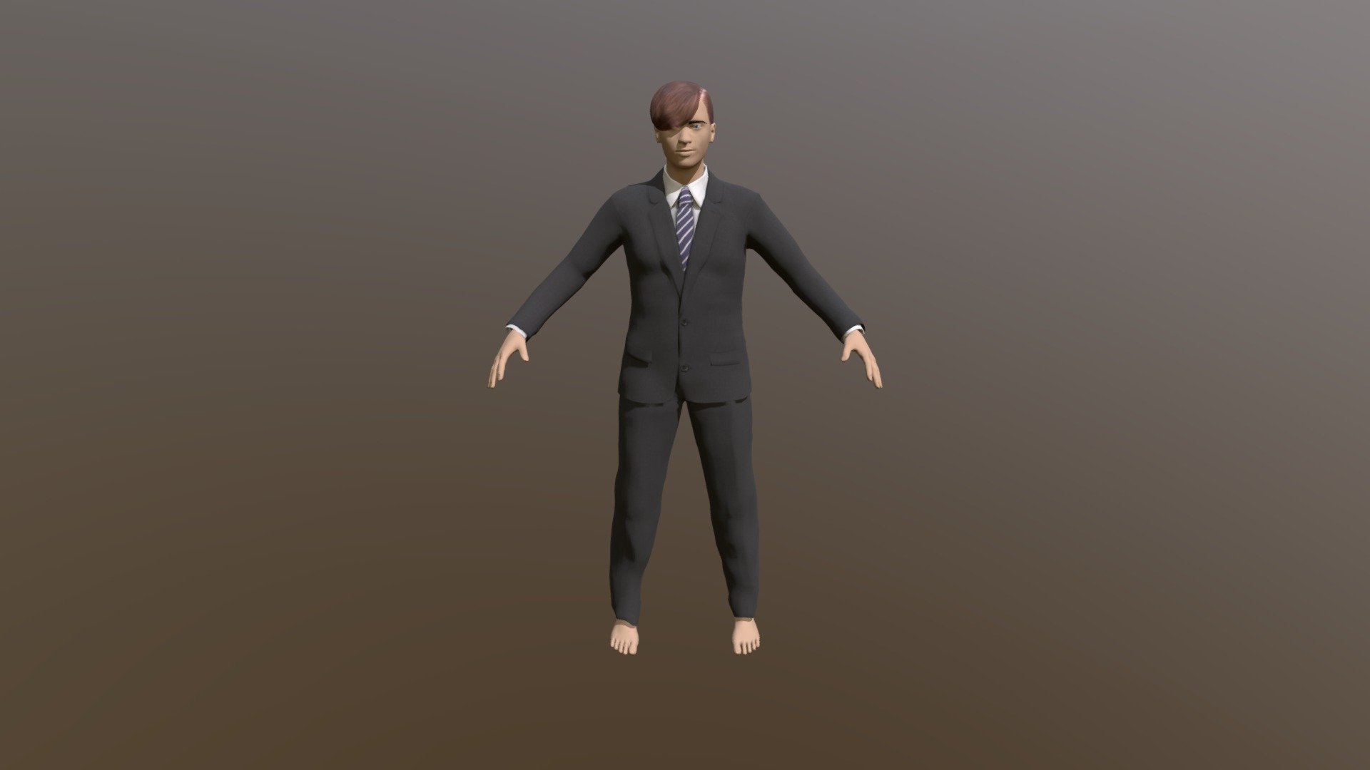 Business Man Model | Rigged | Free - Download Free 3D model by ...