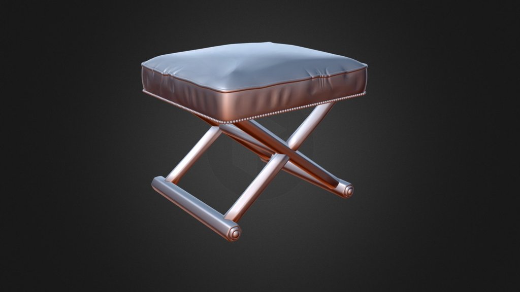 Stool - 3D model by iNoteStudio [4ab54ea] - Sketchfab