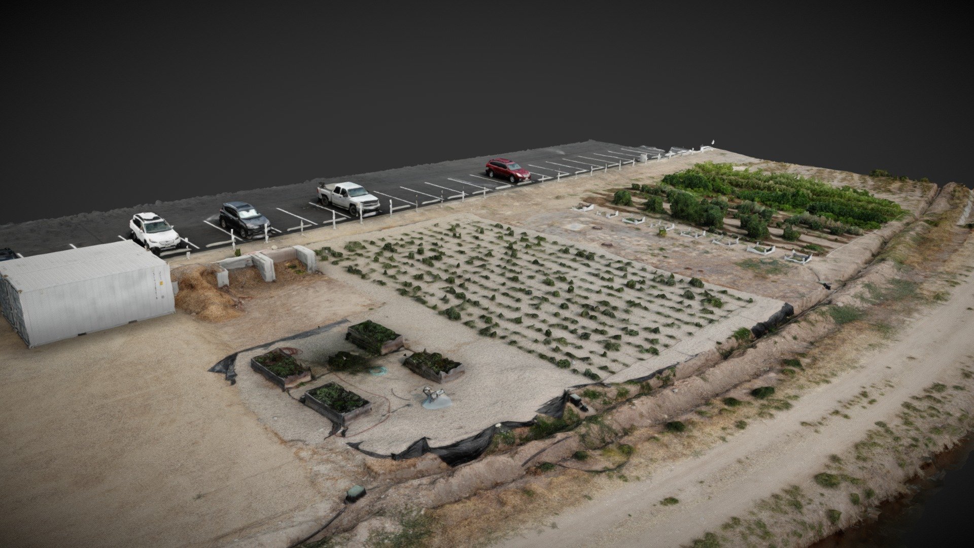 CWI campus garden - 3D model by andersundell [4ab552a] - Sketchfab