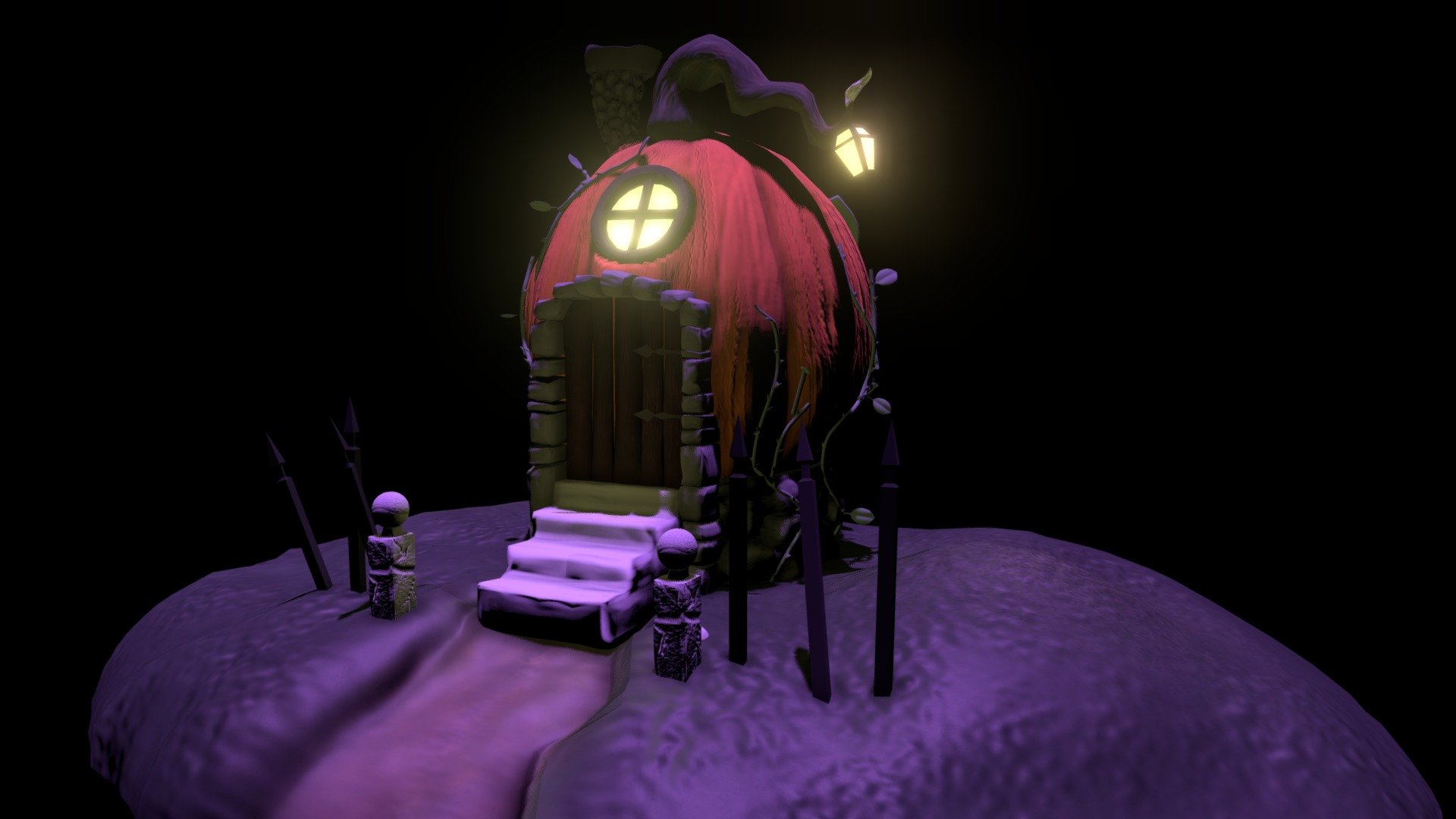 Pumpkin house dude - 3D model by jennakleshick [4ab5764] - Sketchfab