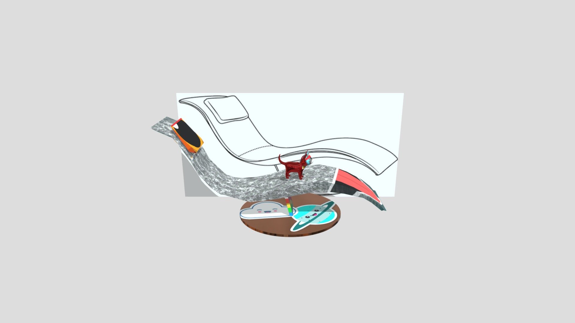 Tugas 3D - 3D model by putrapratama.isp [4ab8163] - Sketchfab