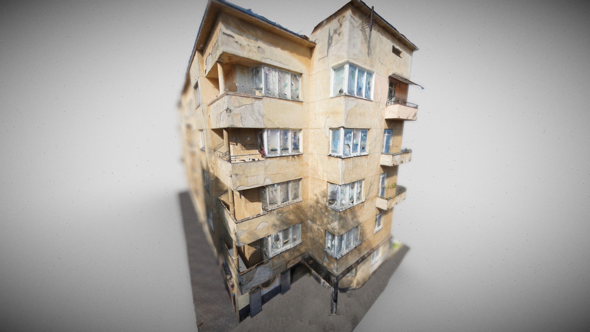 Lower middle-class housing complex - 3D model by Modernism Lviv ...
