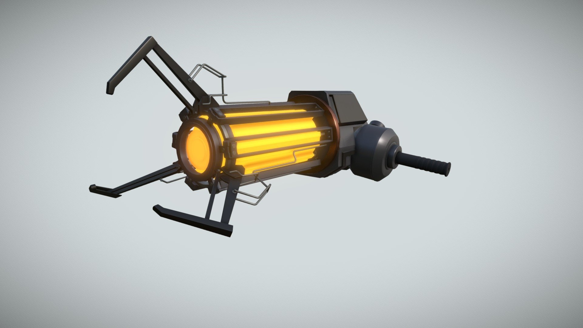 Gravity gun - Download Free 3D model by Dance_monkey [4ab934e] - Sketchfab