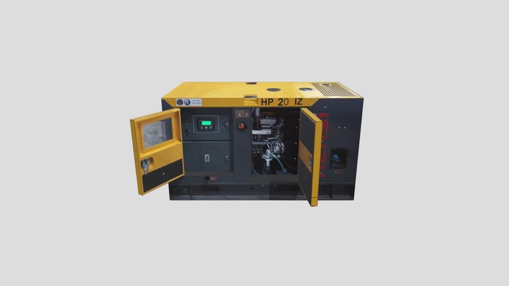 Genset 3D models - Sketchfab