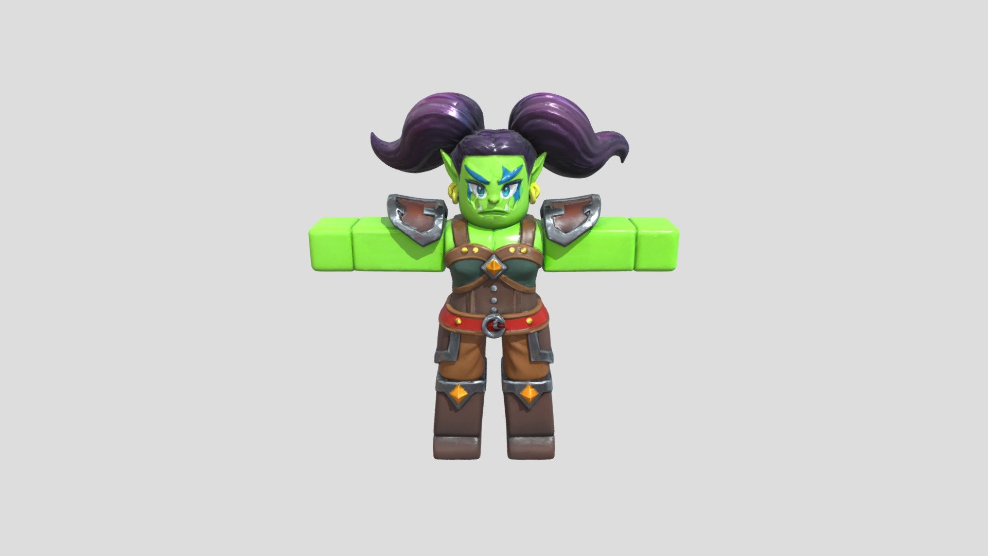 Goblin Warrior Avatar - Download Free 3D model by totinto65 [4aba90c ...
