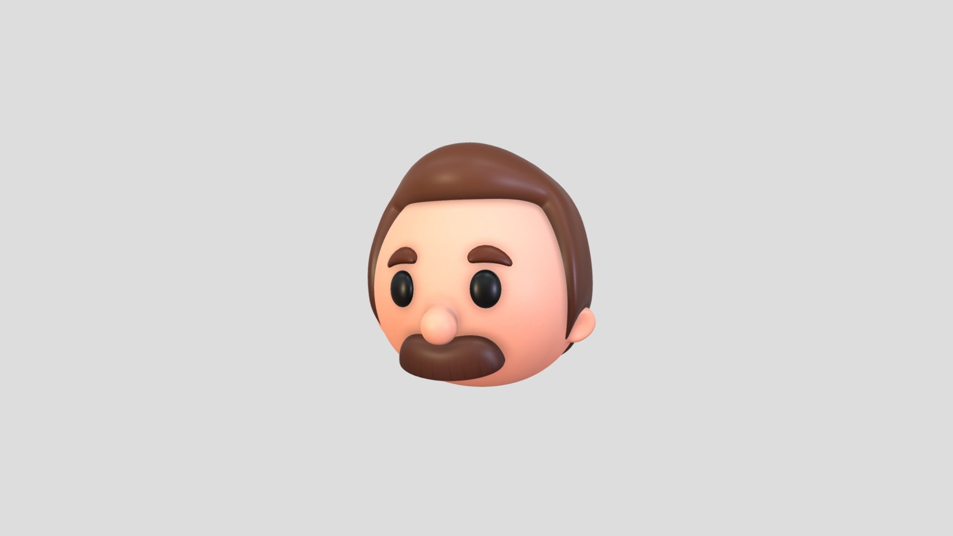 Prop293 Man Head - Buy Royalty Free 3D model by BaluCG [4abb324 ...