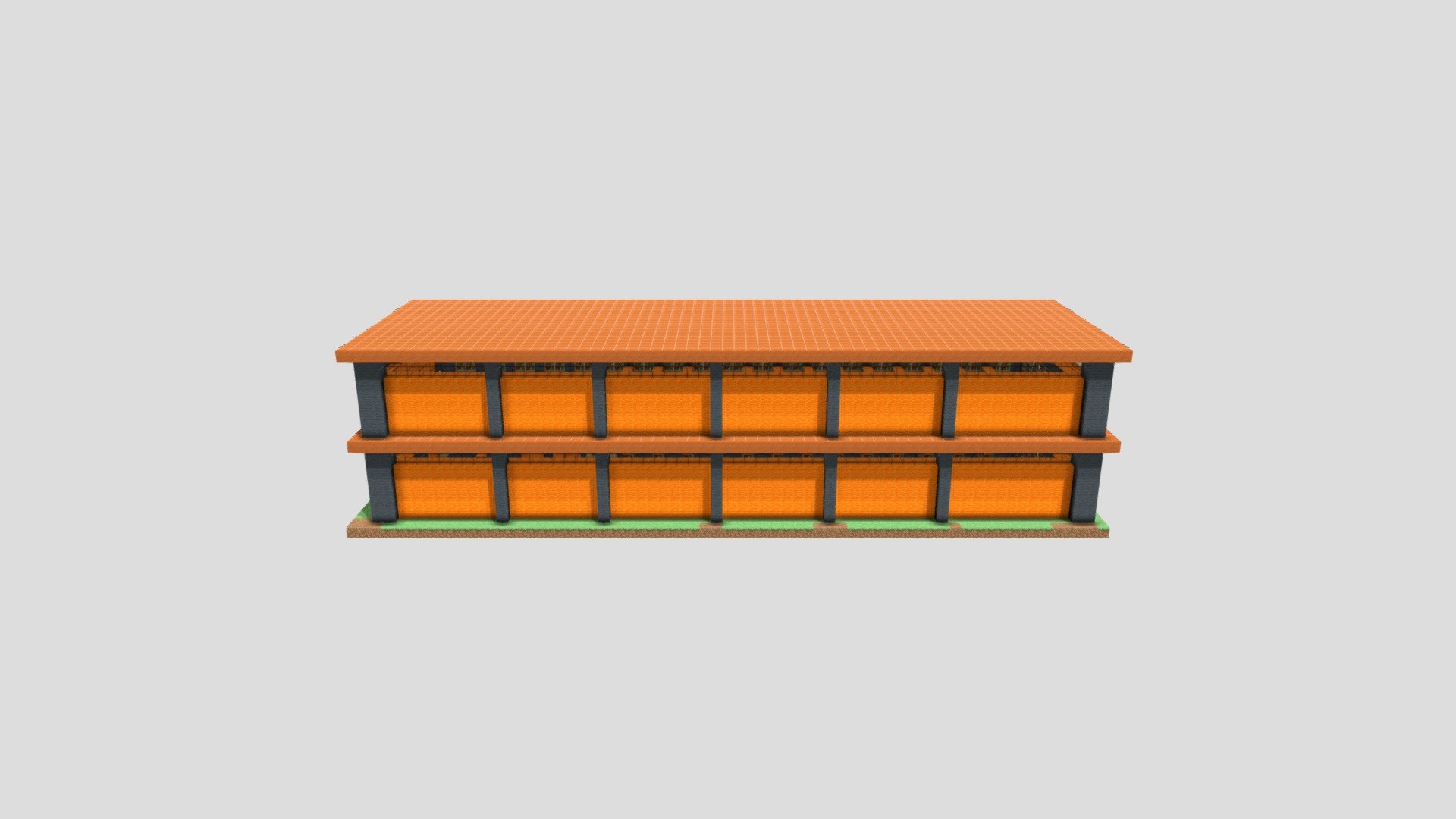 orange-library - Download Free 3D model by madexc [4abb4da] - Sketchfab