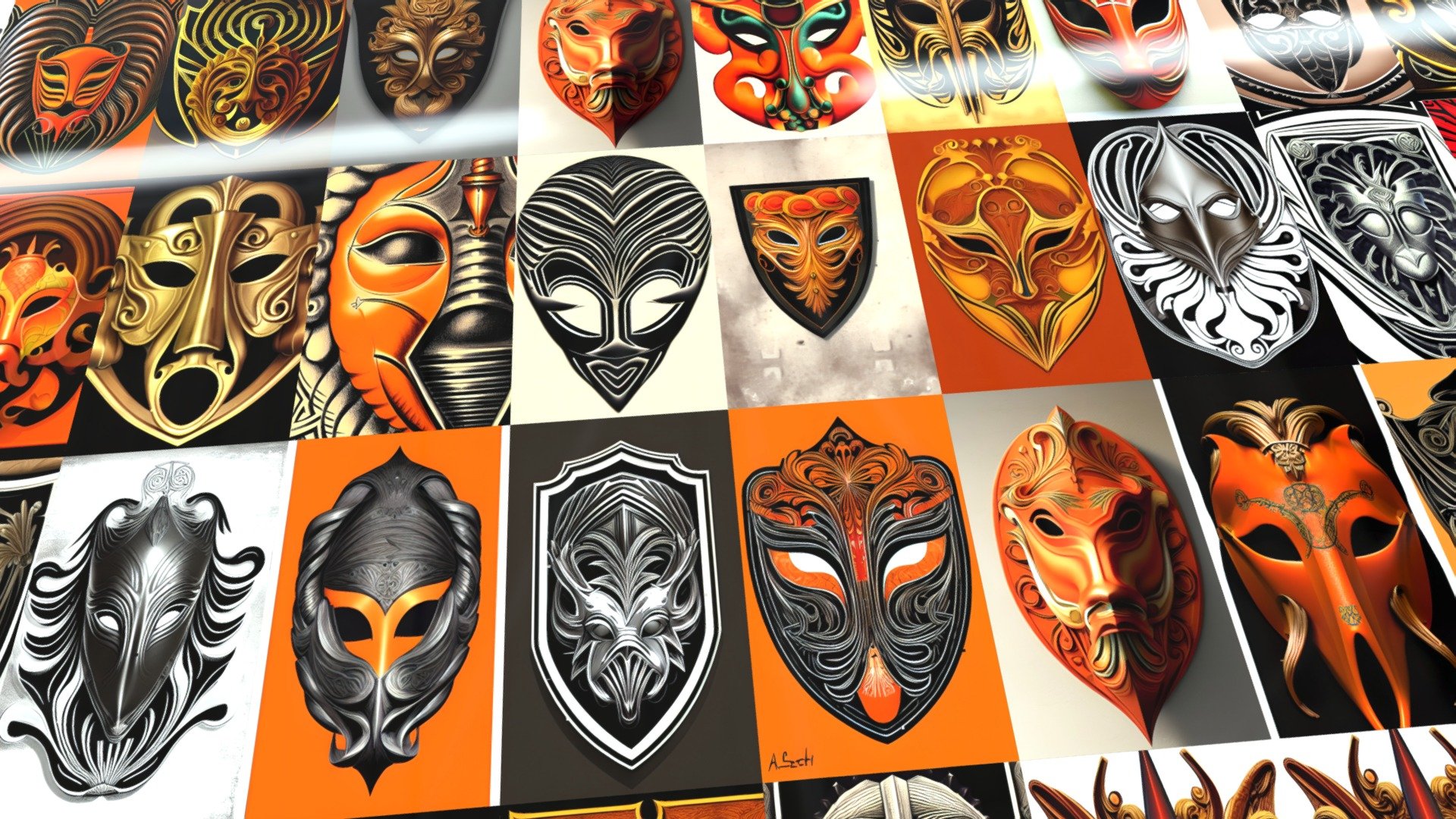 w 836 ceremonial beast mask - Download Free 3D model by klrxyz [4abd3d9 ...