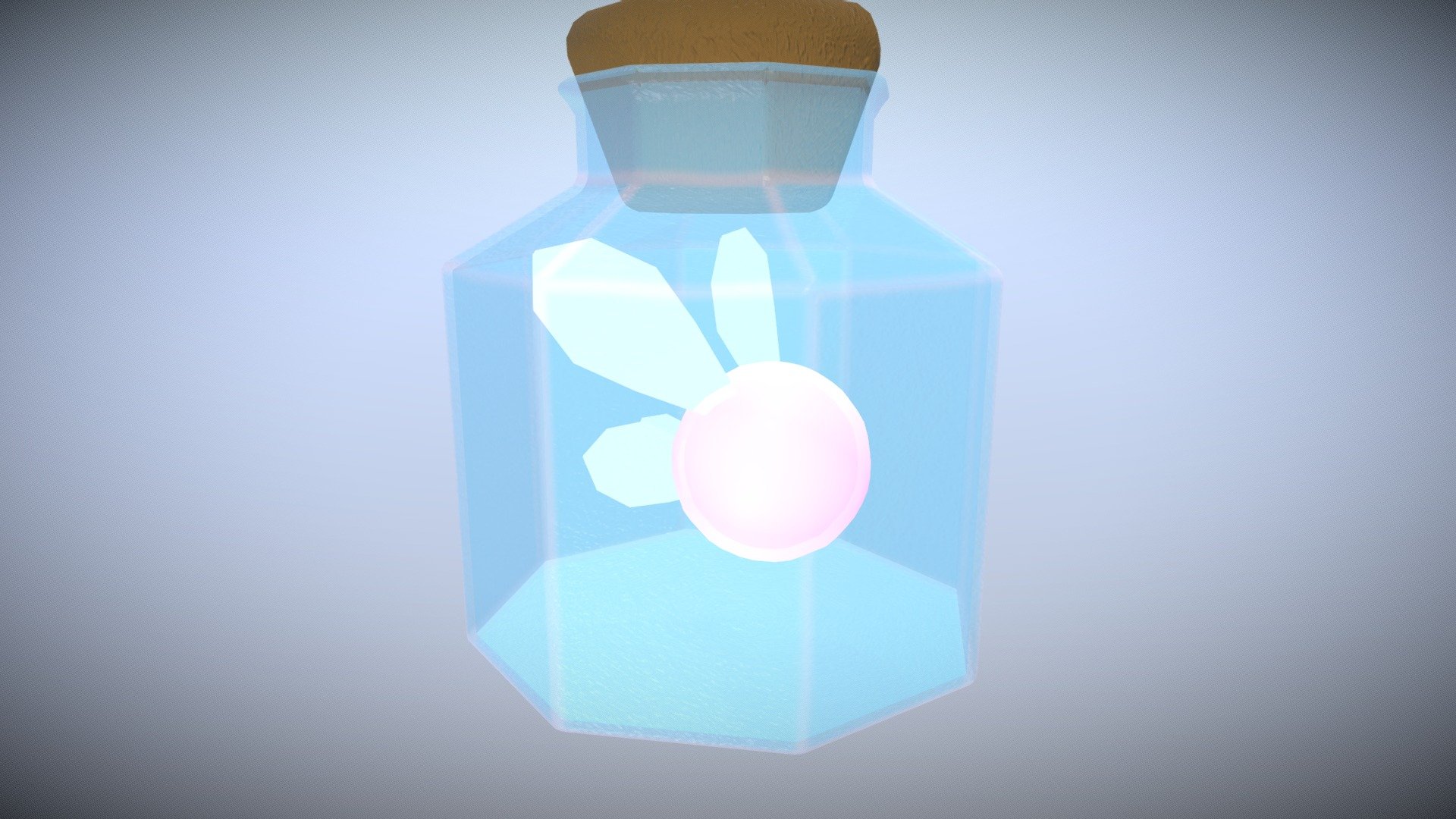 Glass Bottle - 3D model by Tyler Cutcher (@tyler_cutcher) [4abdb84 ...
