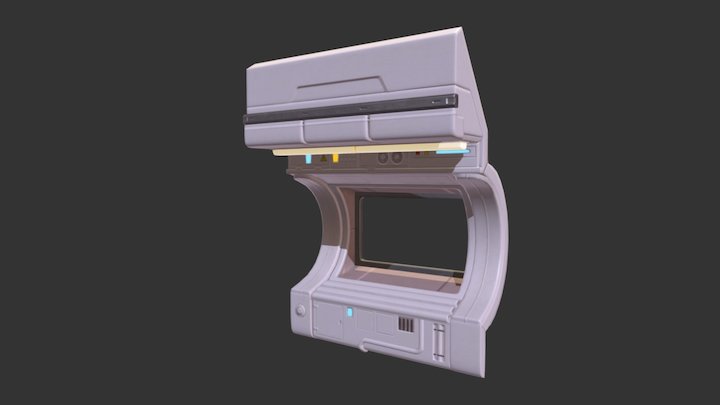 Sci-fi-props-window 3D models - Sketchfab