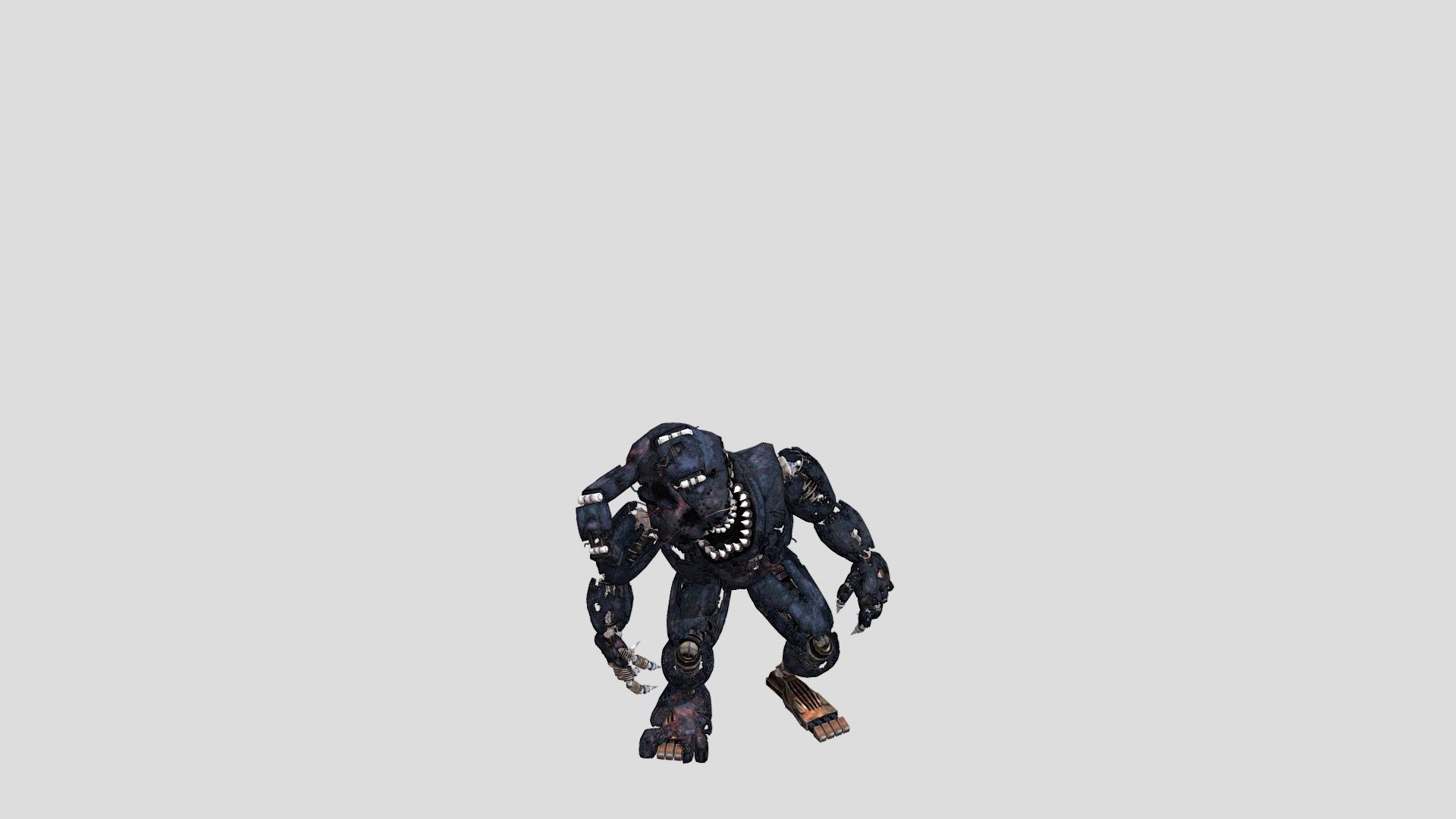 nightmare bonnie - 3D model by Common_otter86 [4abf7c4] - Sketchfab