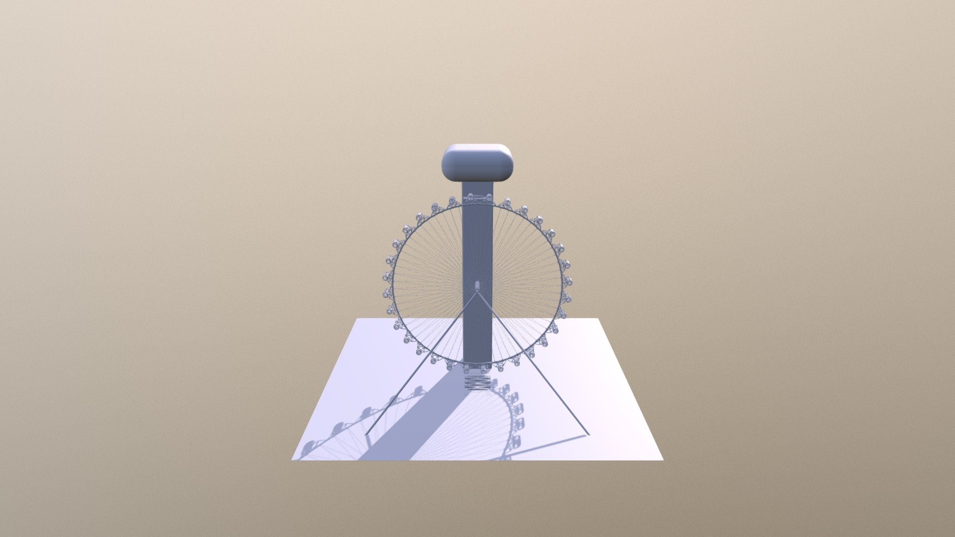 Observation Wheel - Download Free 3D model by Chambersb [4ac0bf0 ...