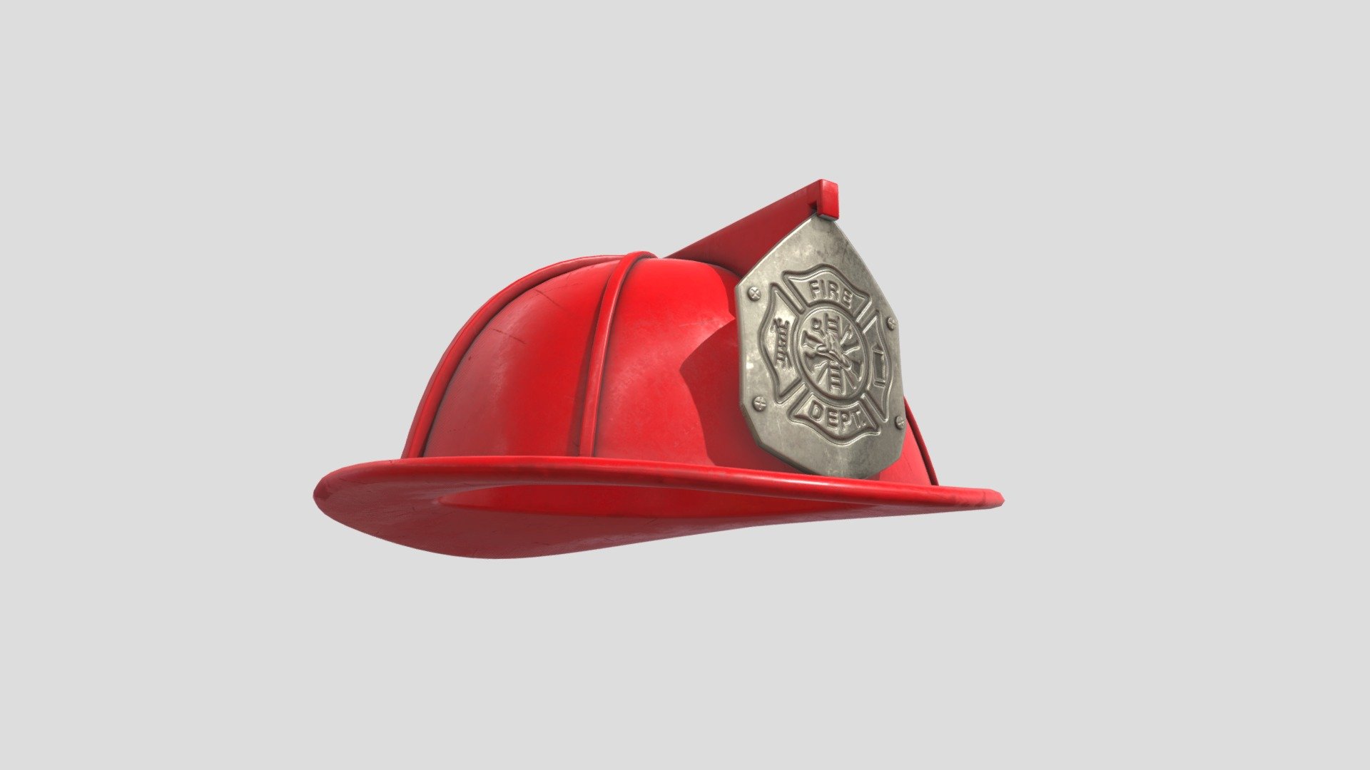 Firefighter helmet - 3D model by -eugenie- [4ac10d1] - Sketchfab