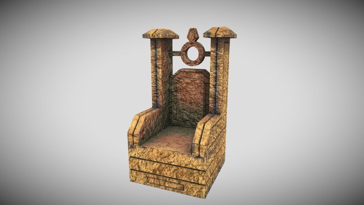 Throne 3D models - Sketchfab