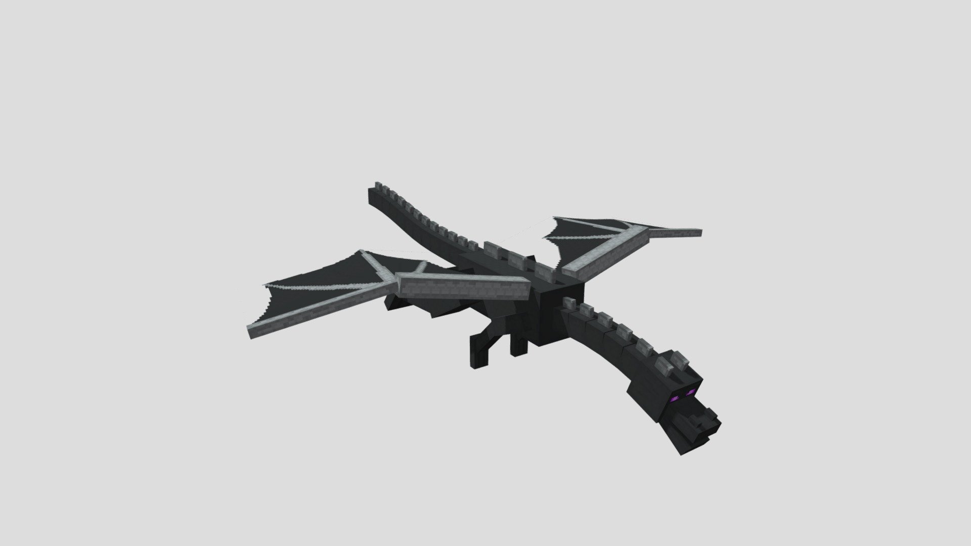 Minecraft Ender Dragon - Download Free 3D model by Vader (@mojtavaam ...