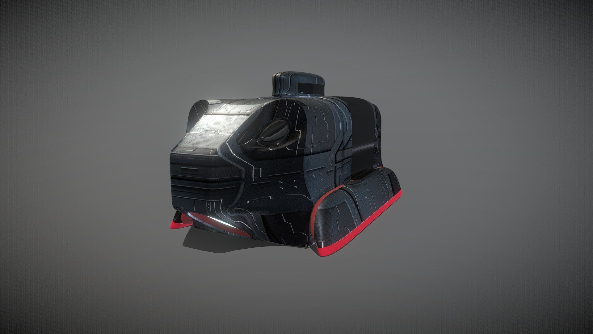 Low gravity transport vehicle - Download Free 3D model by VertaScan ...