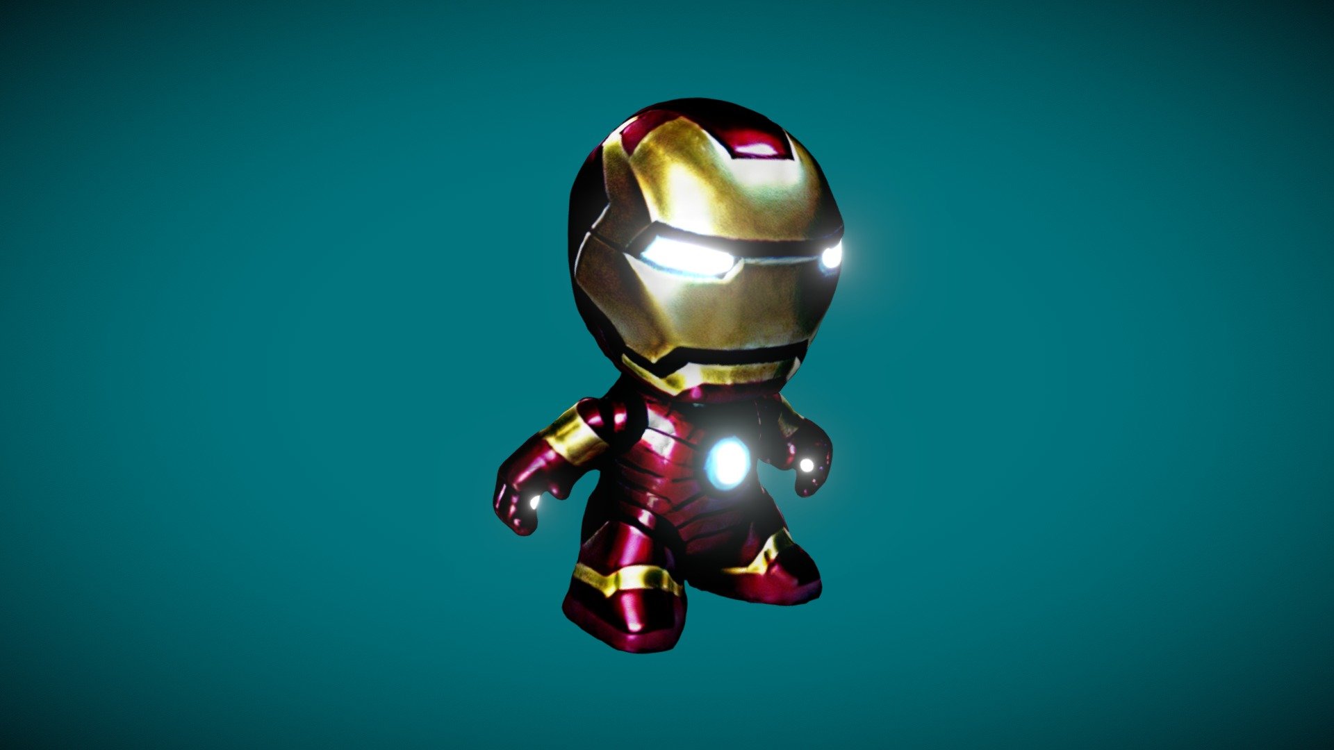toon mini iron man - Download Free 3D model by vicente betoret ferrero ...