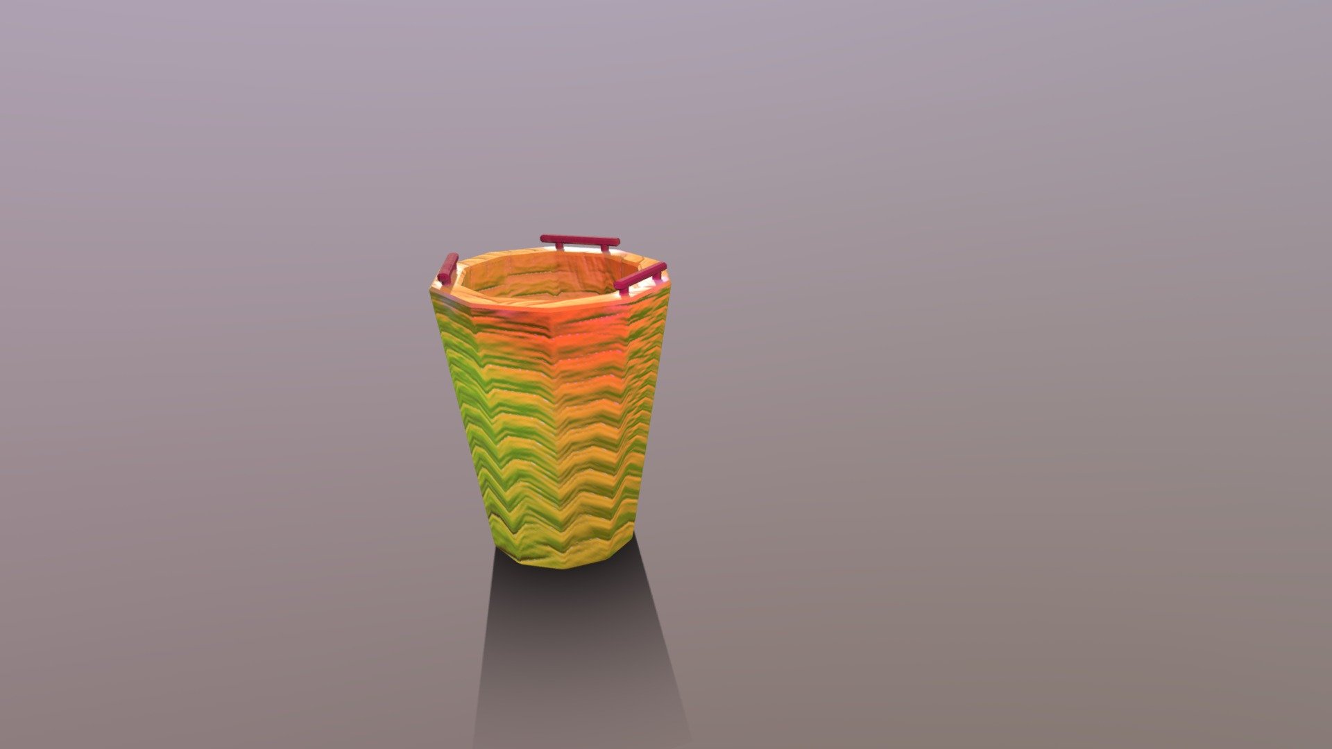 Low-Poly Rubbish Bin - 3D model by NewtEmporer [4ac4c78] - Sketchfab