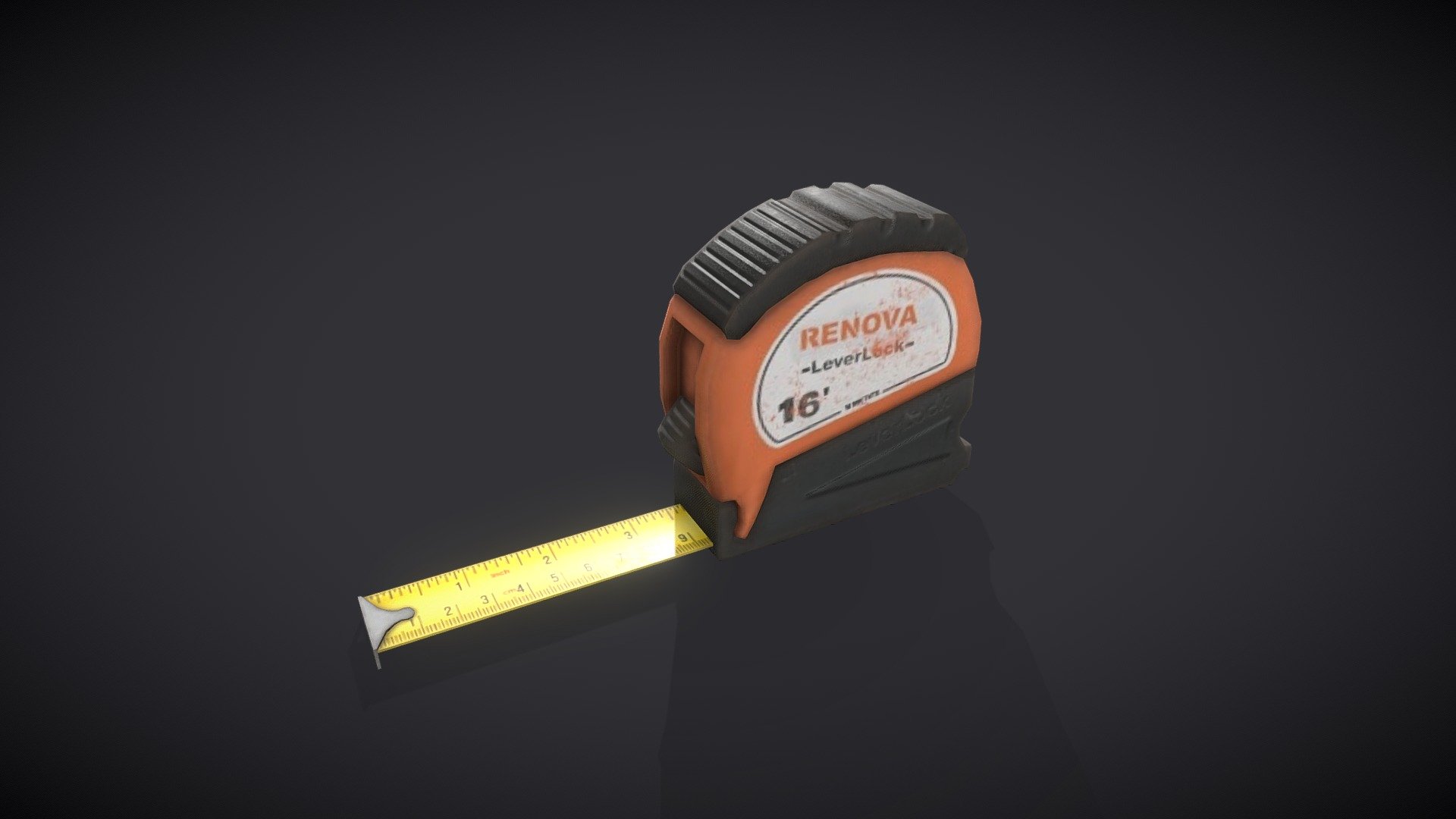 Measuring Tape - Buy Royalty Free 3D model by StellarX [4ac5f90 ...