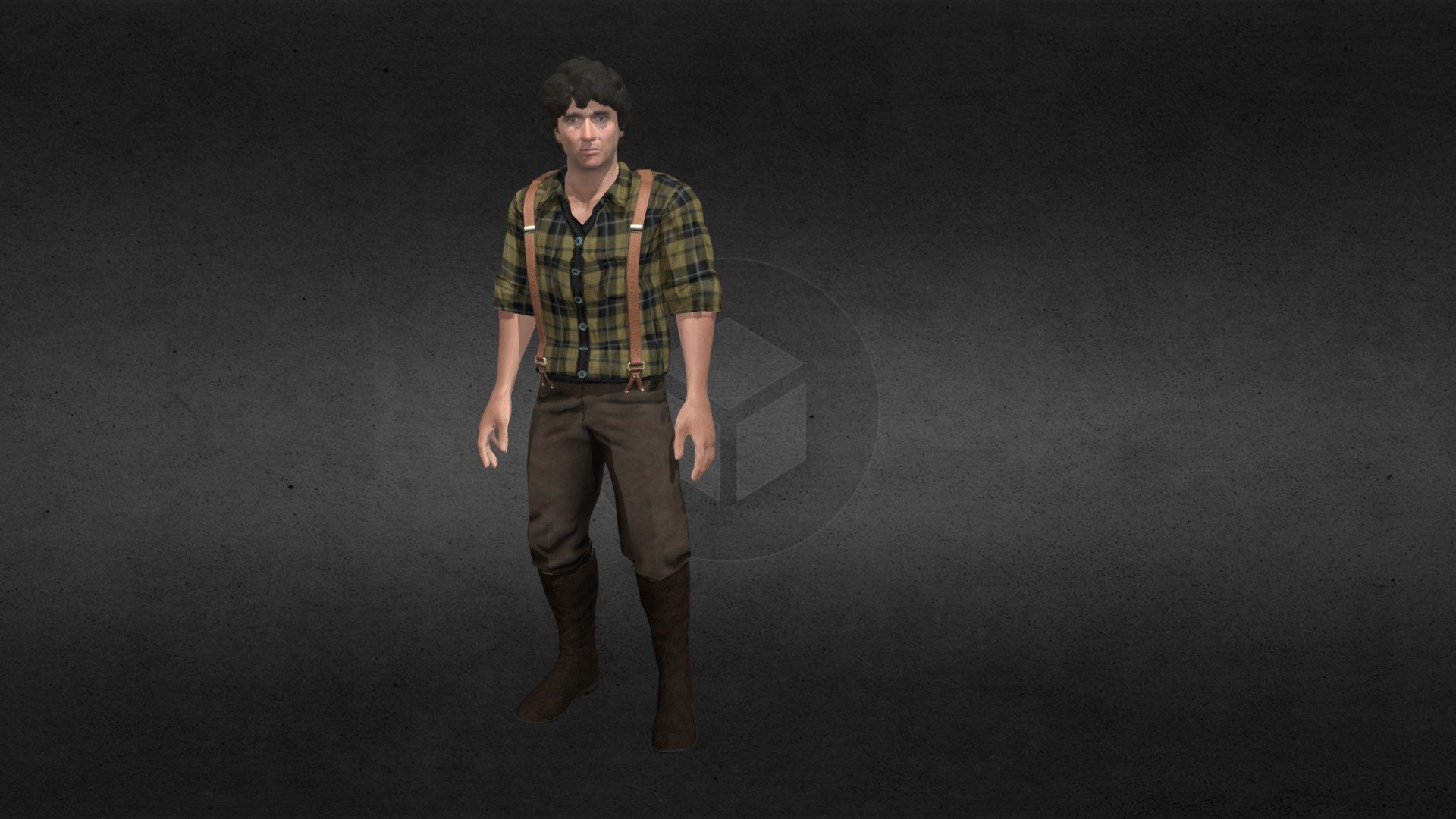 Charles Ingalls - Download Free 3D model by Gerwerni [4ac87f9] - Sketchfab